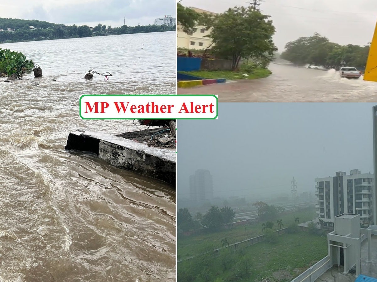 MP Weather Today: मध्यप्रदेश में झमाझम, इस सीजन में पहली बार इन 9 जिलों ...