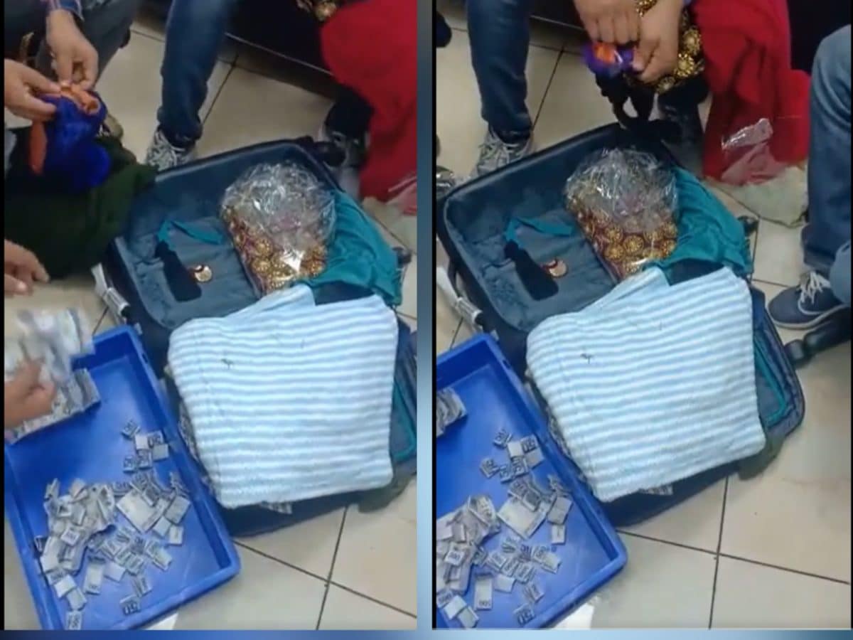 लहंगा फाड़ते ही बरसने लगे नोट, फिर बैग खुलवाया तो मिले इतने रूपये कि ...