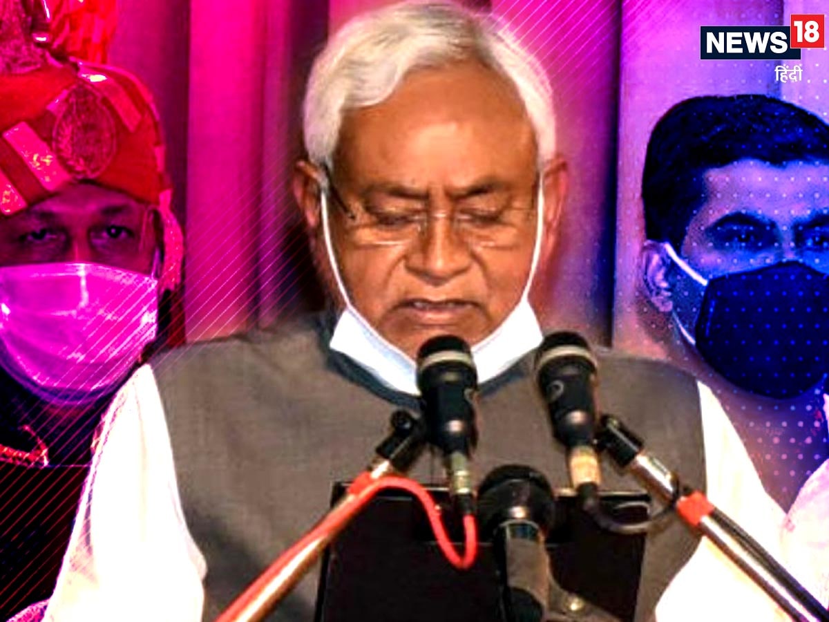 Bihar: 8वीं बार बिहार के CM बने नीतीश कुमार, तेजस्वी यादव ने भी ली शपथ - nitish kumar and ...