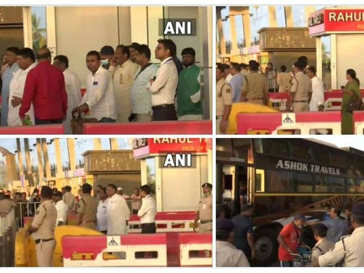 विशेष विमान से रायपुर पहुंचे झारखंड के 40 विधायक, इस रिसॉर्ट में की गई है रुकने की व्यवस्था ...