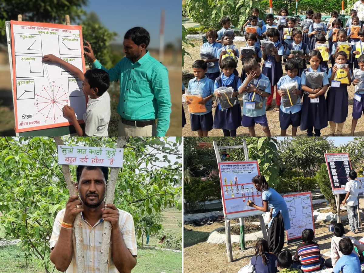 Teacher’s Day PHOTOS: बैलगाड़ी से स्कूल तक पहुंचाई किताबें, बच्चों को ...