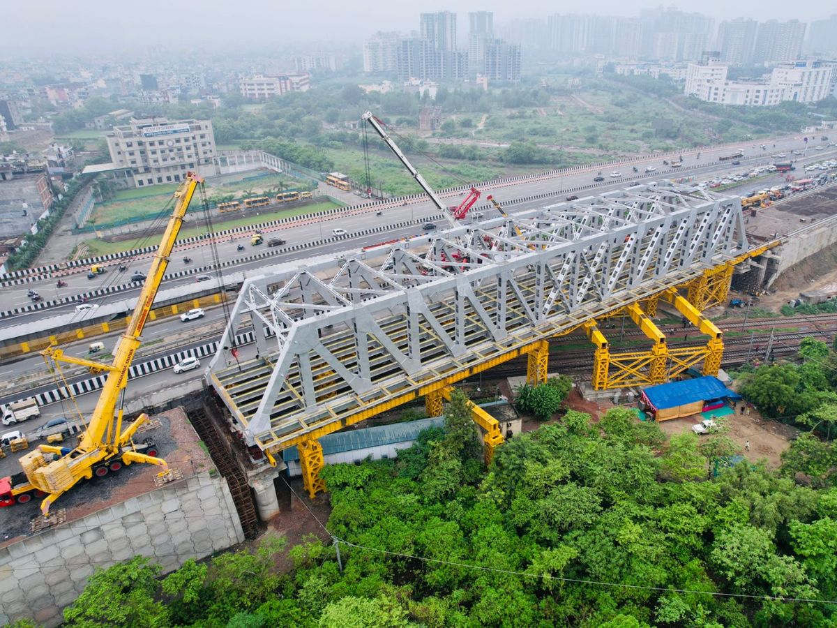PHOTOS: 125 मीटर लंबा, 2270 टन वजनी; इतना खास है देश का सबसे वजनी ट्रस ...