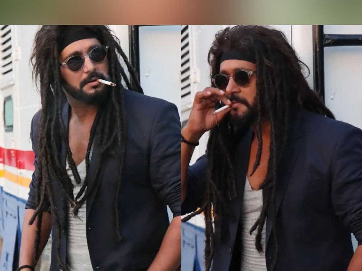 Yash kumar New Look: बड़े बालों और लटों में सिगरेट फूंकते दिखा भोजपुरी ...