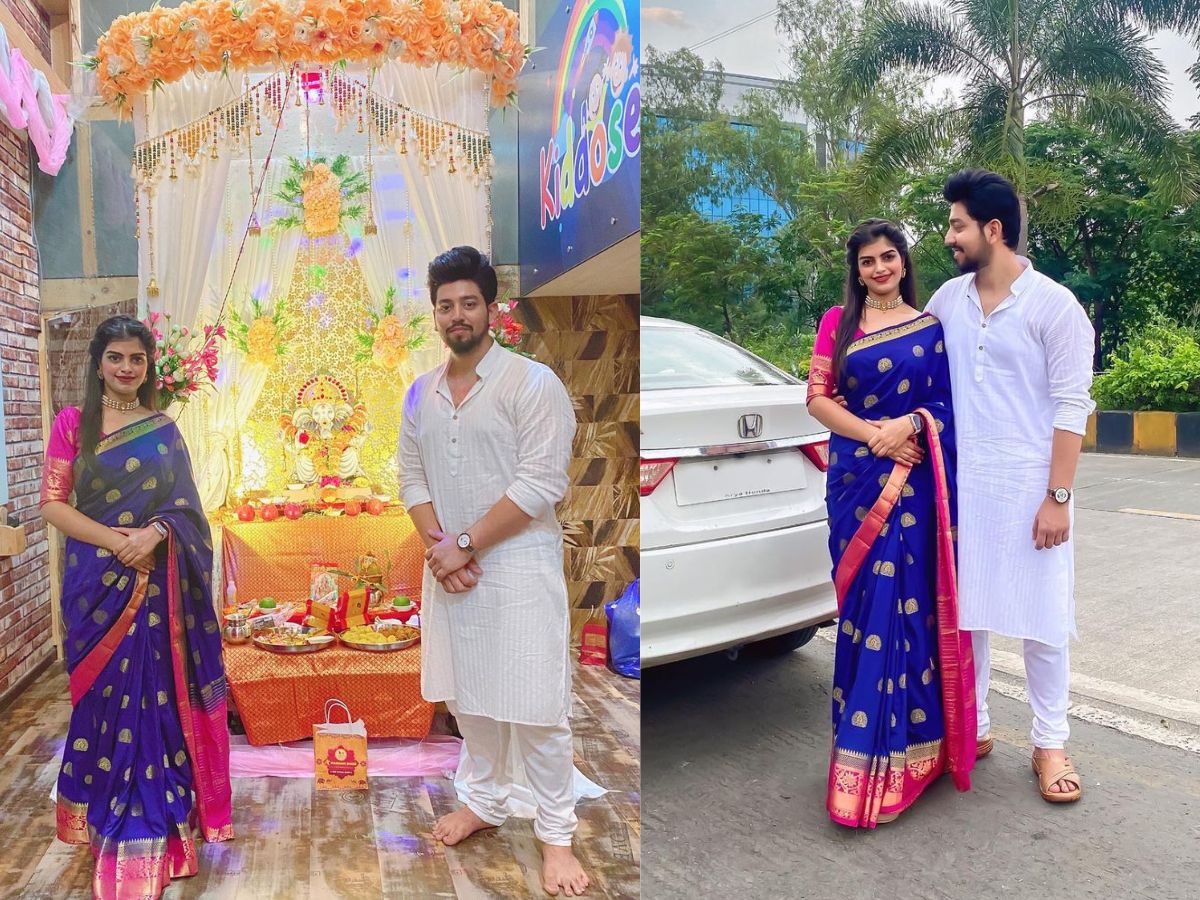 भोजपुरी सिनेमा की बोल्ड एक्ट्रेस ने गणेश उत्सव के बीच फैंस को दिखाया ...