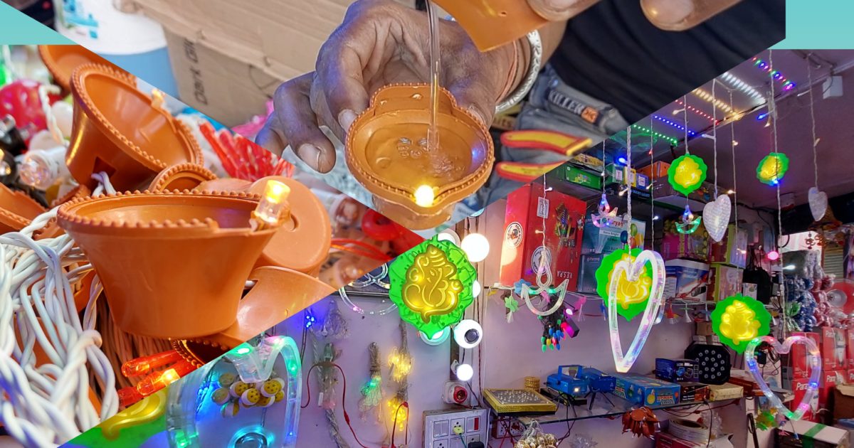 Lucknow Diwali Market: पानी से जलनेवाले दीयों से जगमग करिए दीपावली ...