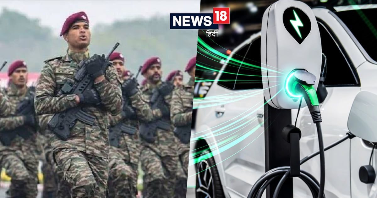 अब Indian Army की फ्लीट होगी इलेक्ट्रिक, सेना EV चार्जिंग के लिए लगाएगी ...