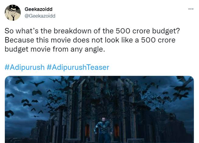 Adipurush Meme: '700 करोड़ की टेंपल रन', 'गेम ऑफ थ्रोन्स की कॉपी ...