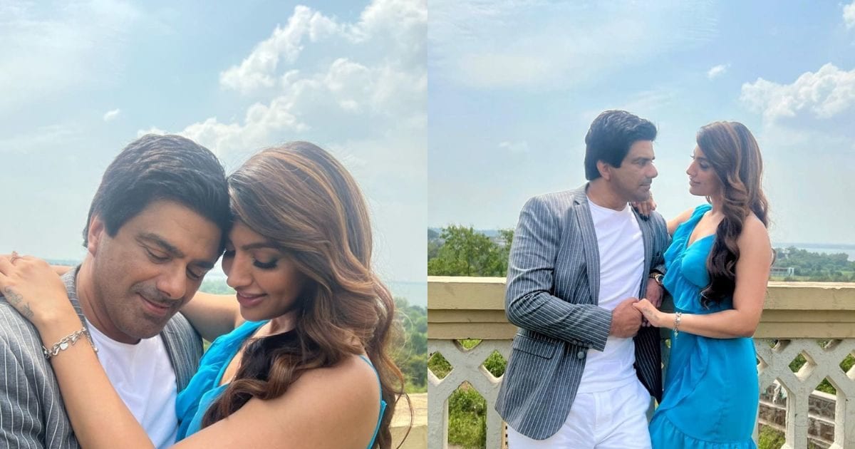 एक्टर समीर सोनी संग रोमांटिक दिखी आकांक्षा पुरी, Netizens बोले- मीका ...