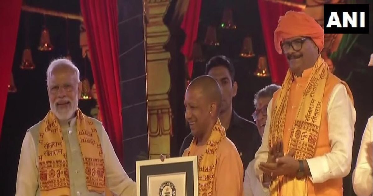 Ayodhya Deepostav 2022: अयोध्या के दीपोत्सव में जलाए गए 15 लाख से ...