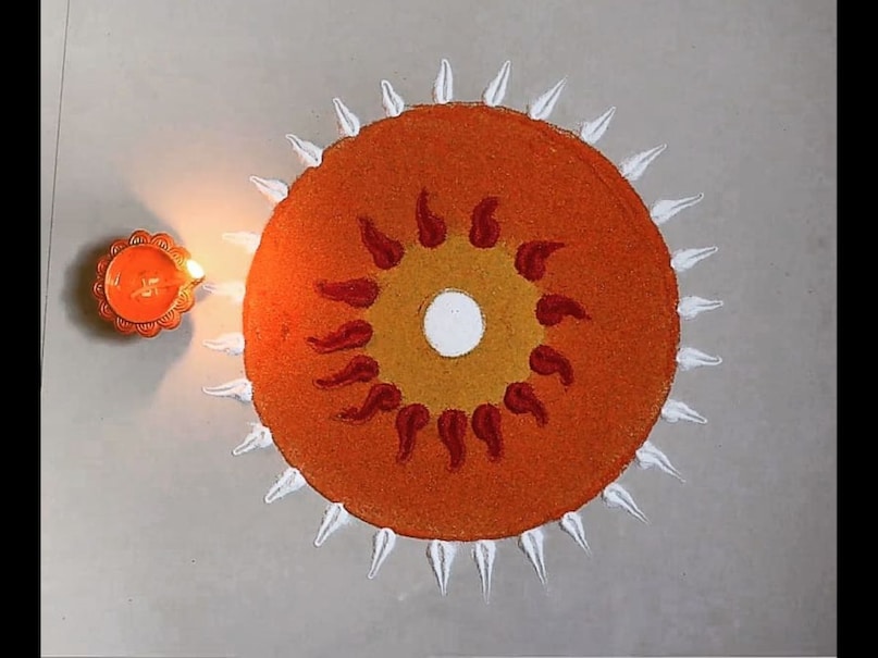 Chhath Puja 2022 Rangoli: छठ महापर्व पर बनाएं सुंदर रंगोली डिजाइन्स ...