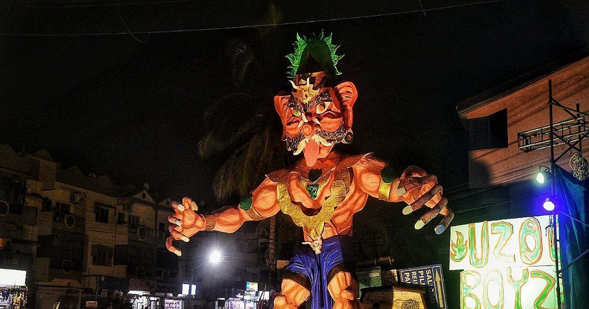 गोवा में नरकासुर वध की अजीबो-गरीब परंपरा, डरावना पुतला बनाने वाले जीतते ...