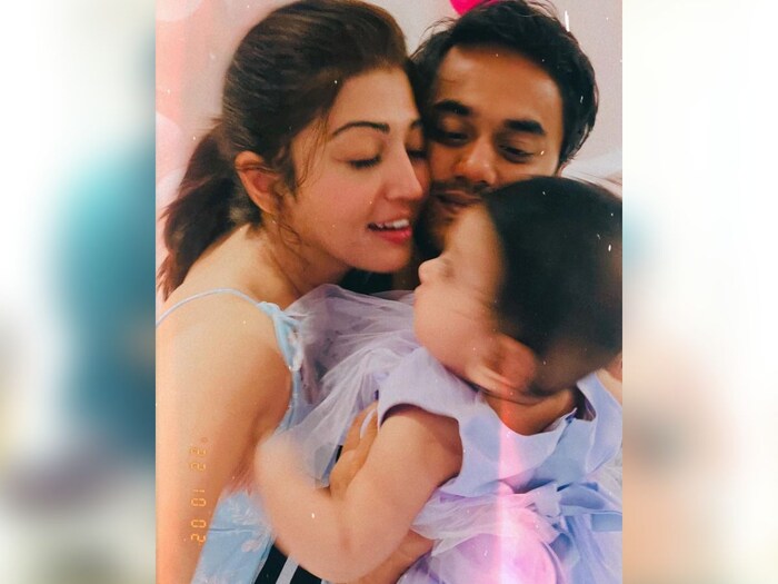 Pranitha Subhash: 5 महीने की लाडली पर प्यार लुटाती नजर आईं प्रणिता ...