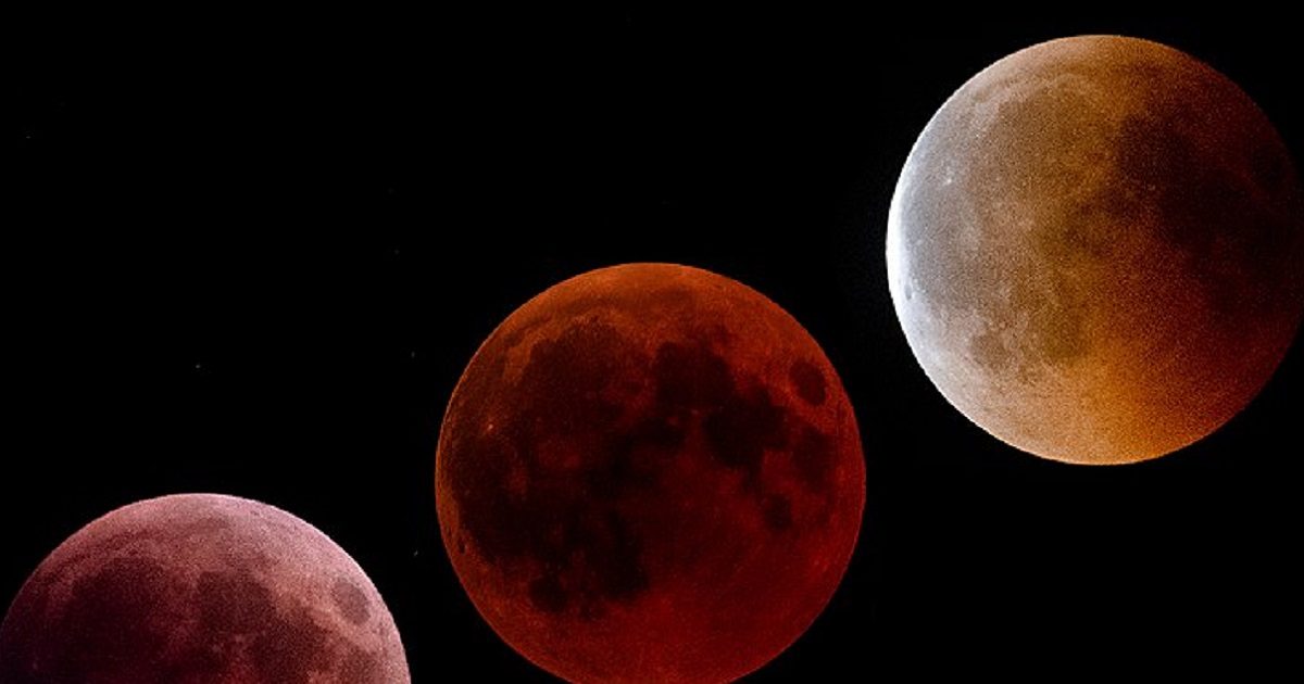 लाल ही नहीं बहुत से रंगों में छटा बिखेरता है पूर्णिमा का चांद - moon ...