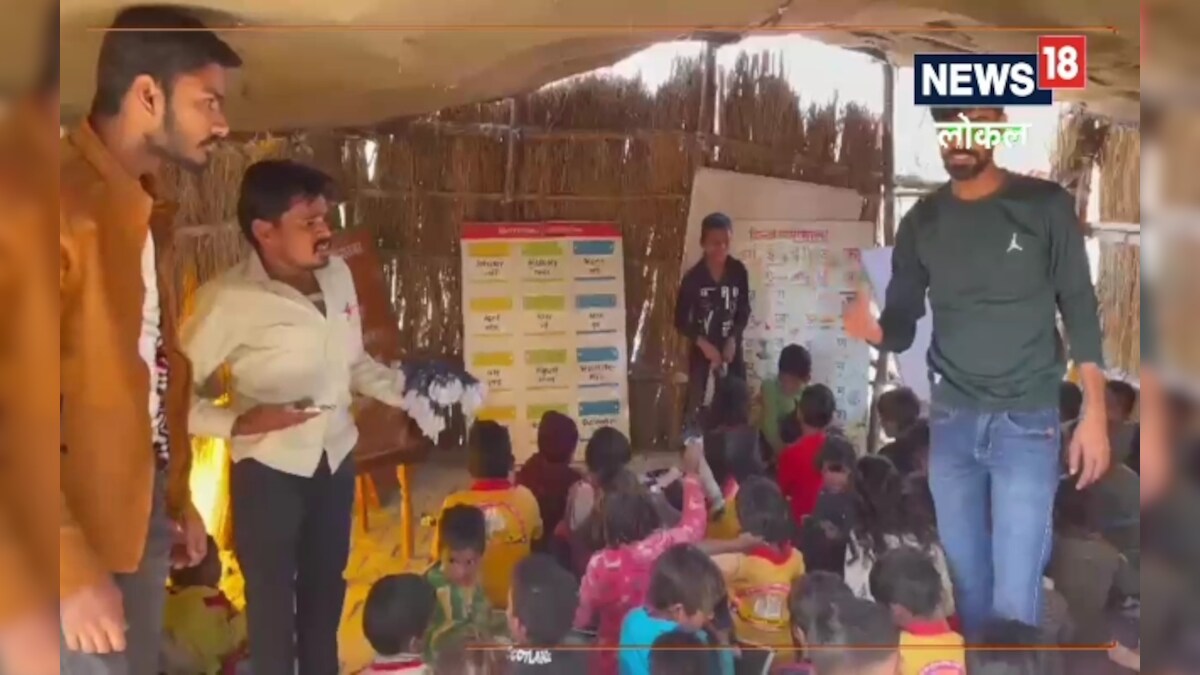 राजस्थान: चूरू में न्यूनतम तापमान 5 डिग्री से नीचे आया, तो इन बच्चों के ...