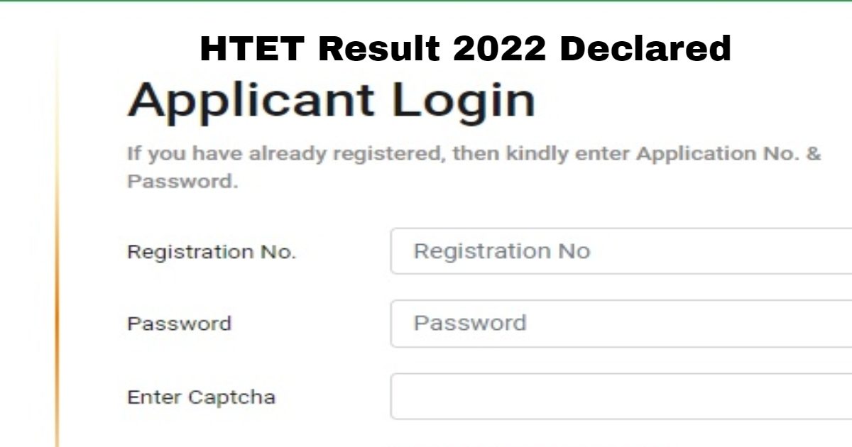 HTET Result 2022 Declared: हरियाणा TET 2022 का रिजल्ट जारी, इस Direct Link से करें चेक - htet ...