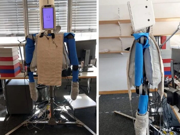 PHOTOS: साइंस का कमाल! इस खास रोबोट से गले लग तनाव होगा दूर, तस्वीरों ...