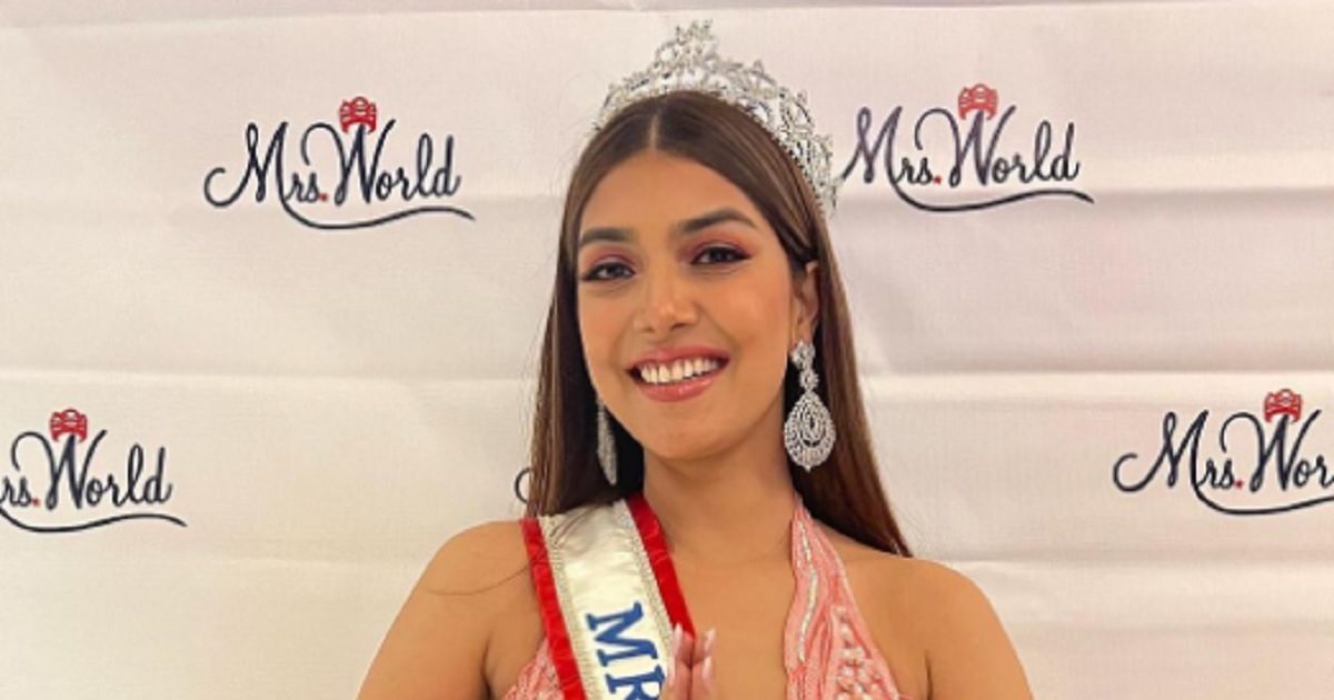Mrs. World 2022: टीचर से लेकर मॉडल बनने तक का सफर, कुछ ऐसी है मिसेज ...