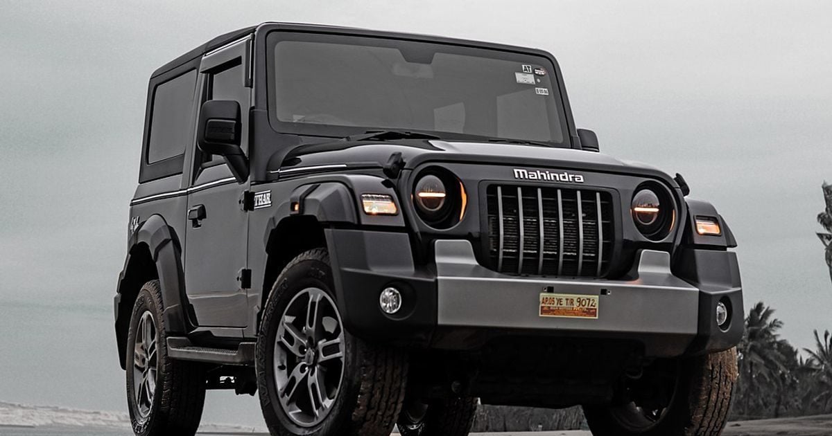खत्म हुआ इंतजार ! 26 जनवरी को 5 डोर महिंद्रा थार से उठ सकता है पर्दा ...