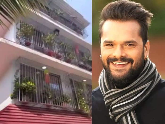 Khesari Lal House:आपने देखा खेसारी के बांद्रा वाले आलीशान बंगले की ...