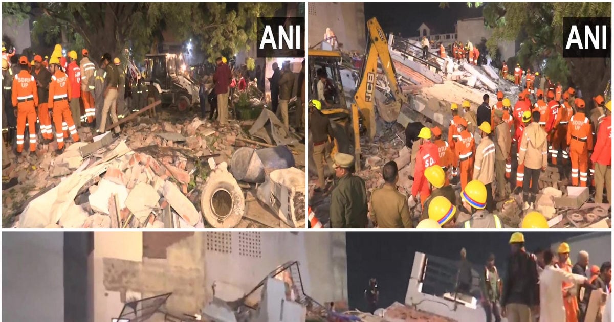 Lucknow Building Collapse: भयावह था लखनऊ बिल्डिंग हादसा, कितने लोग ...