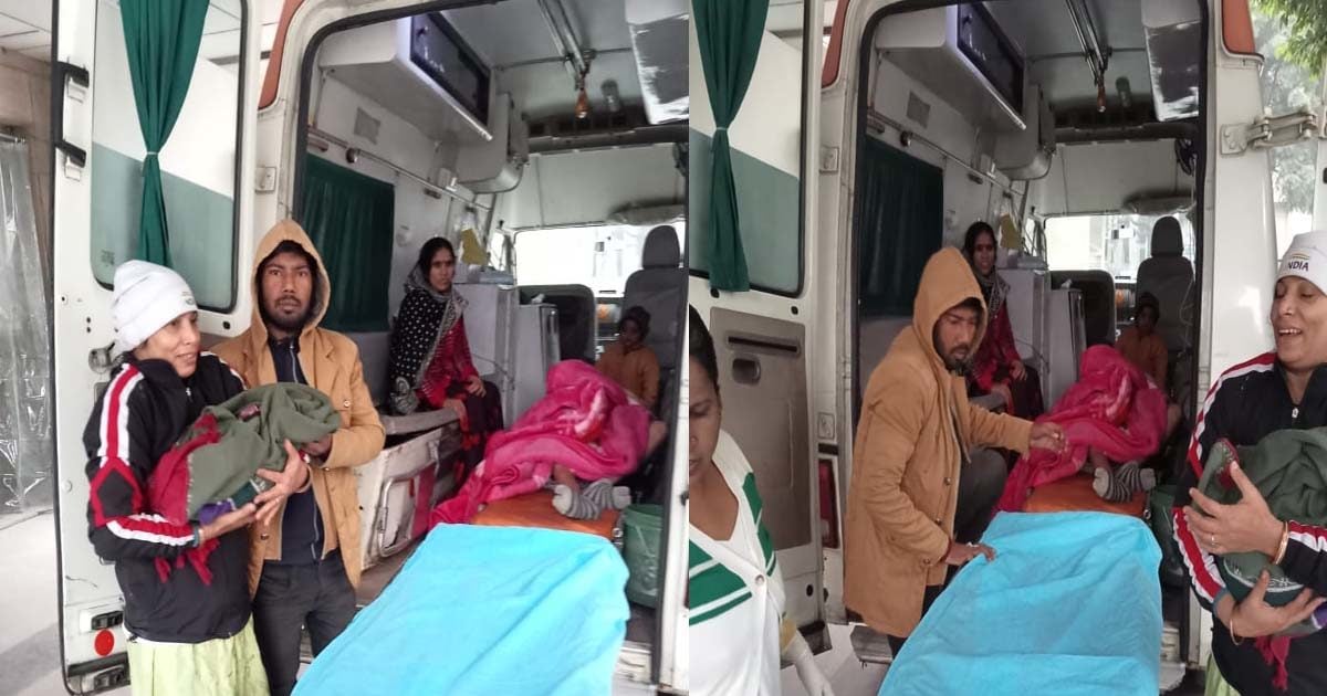 प्रसव पीड़ा से तड़प रही थी महिला, अस्पताल था दूर... एंबुलेंस के EMT और ...