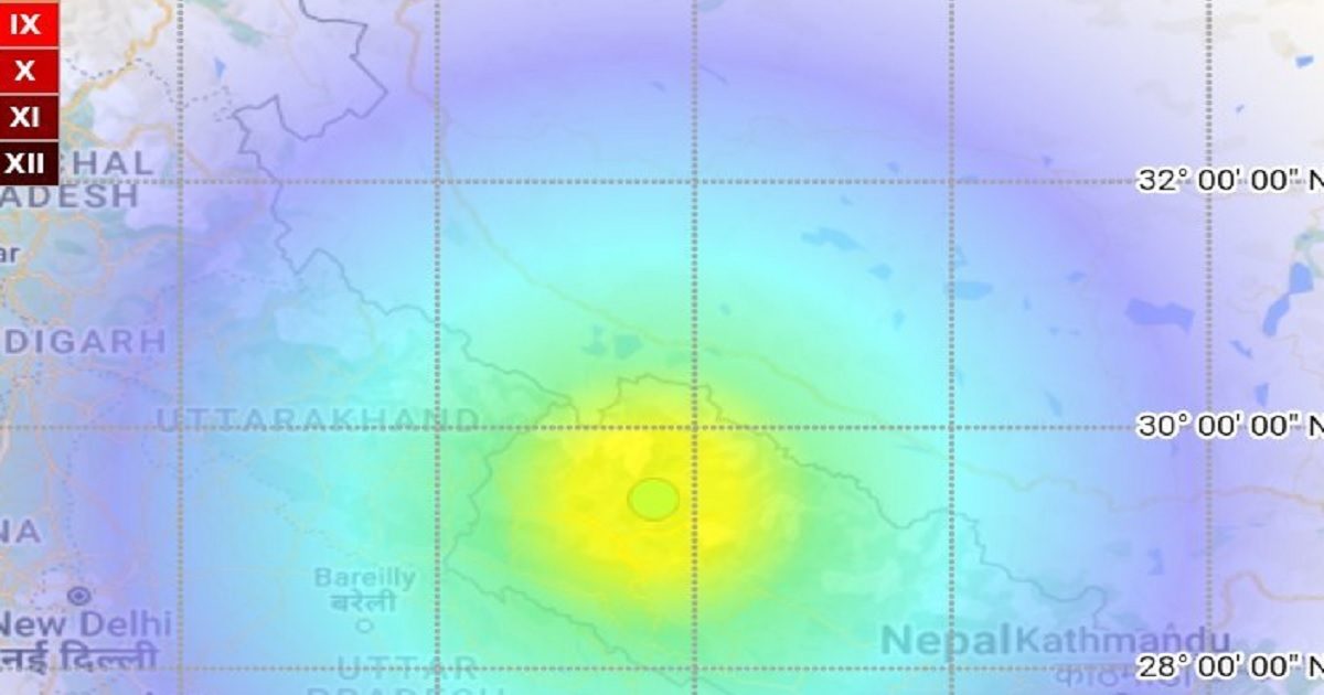 Delhi NCR Earthquake Today: दिल्ली-NCR में आया जोरदार भूकंप, उत्तराखंड ...