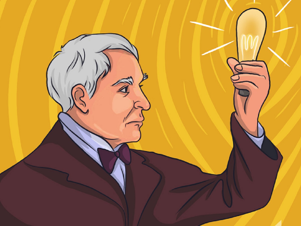Thomas alva edison patented his filament bulb on 27 january 1880 and ...