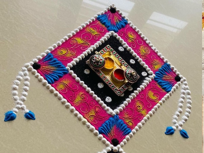 Makar Sankranti Rangoli: मकर संक्रांति पर बच्चों से खेल-खेल में बनवाएं ...