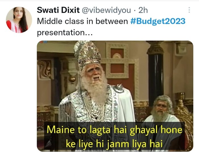 Budget 2023 Memes- 'बैठे क्या हो नाचो...' बजट पेश होने के बाद सोशल ...