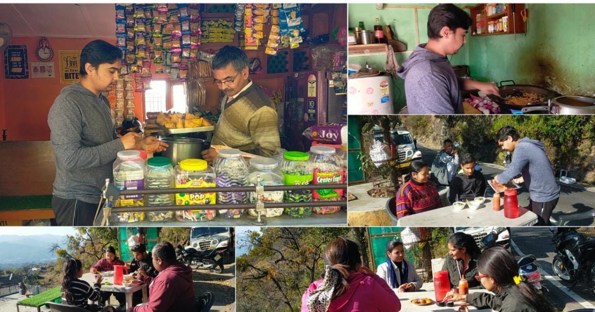 Almora Maggie Point: 11 लाख का पैकेज छोड़ गौरव ने थामा पिता का हाथ ...