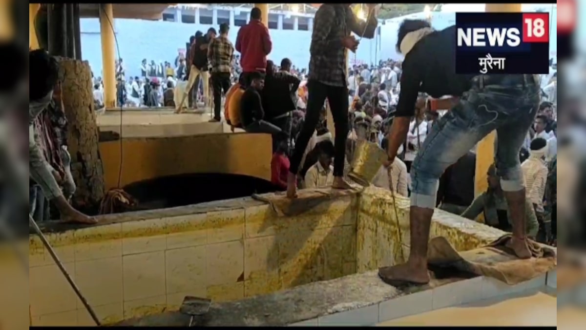 Mp morena surprise to see amazing food serving in bhandara of karah ...