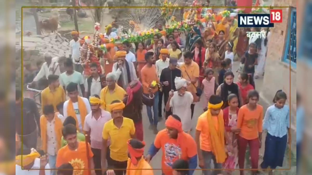 Mahashivratri devotees kanwar yatra 54 feet long jhanki 40 kilometers ...