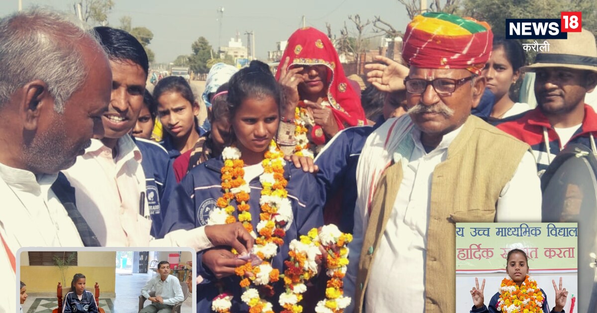 Age of 15 deaf and mute poonam of karauli won bronze medal for first ...