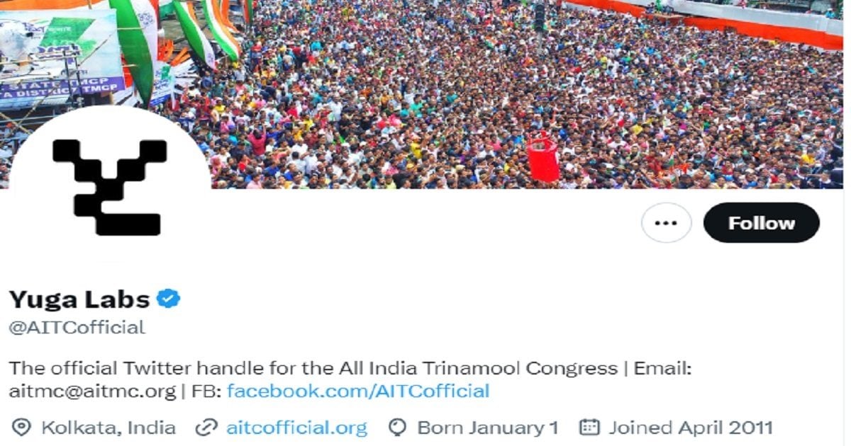 Tmc twitter account hacked mamata banerjee party trinamool congress ...