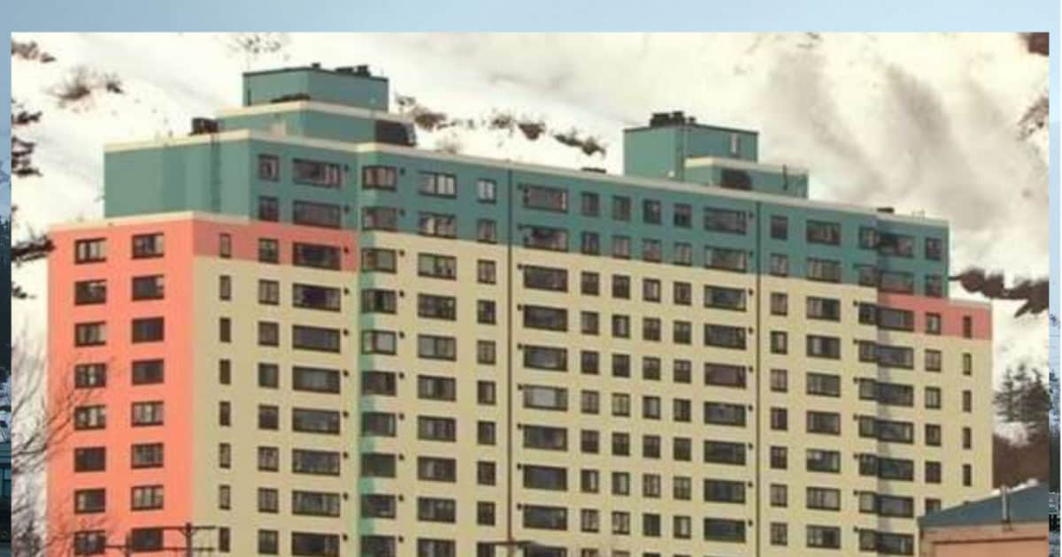 America whittier alska begich towers city in one 14 floor building ...