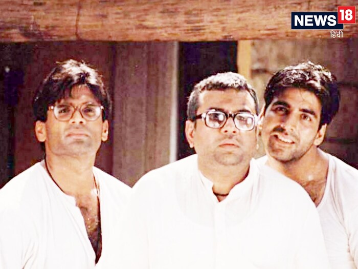 Akshay kumar suniel shetty and paresh rawal look from film hera pheri 3 leak on internet see ...