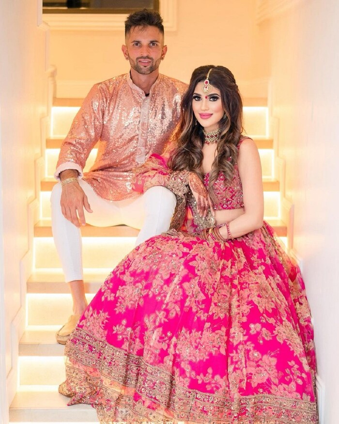 South African cricketer Keshav Maharaj Gorgeous Wife Lerisha Munsamy ...