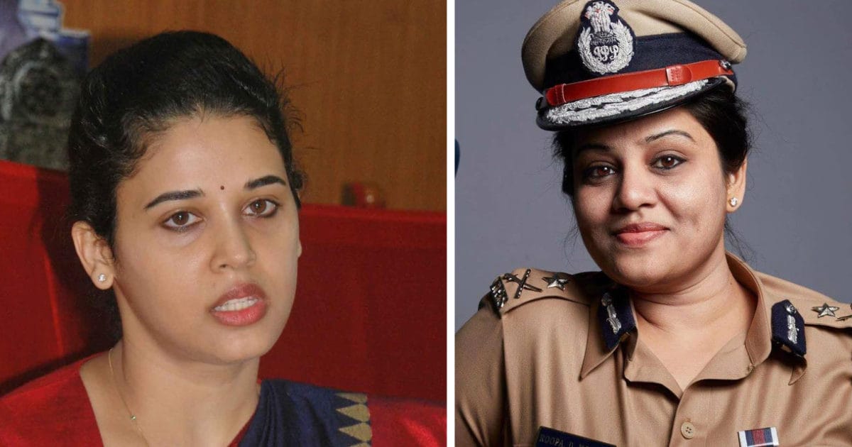 Who are karnataka officers IAS Rohini Sindhuri IPS D Roopa moudgil ...