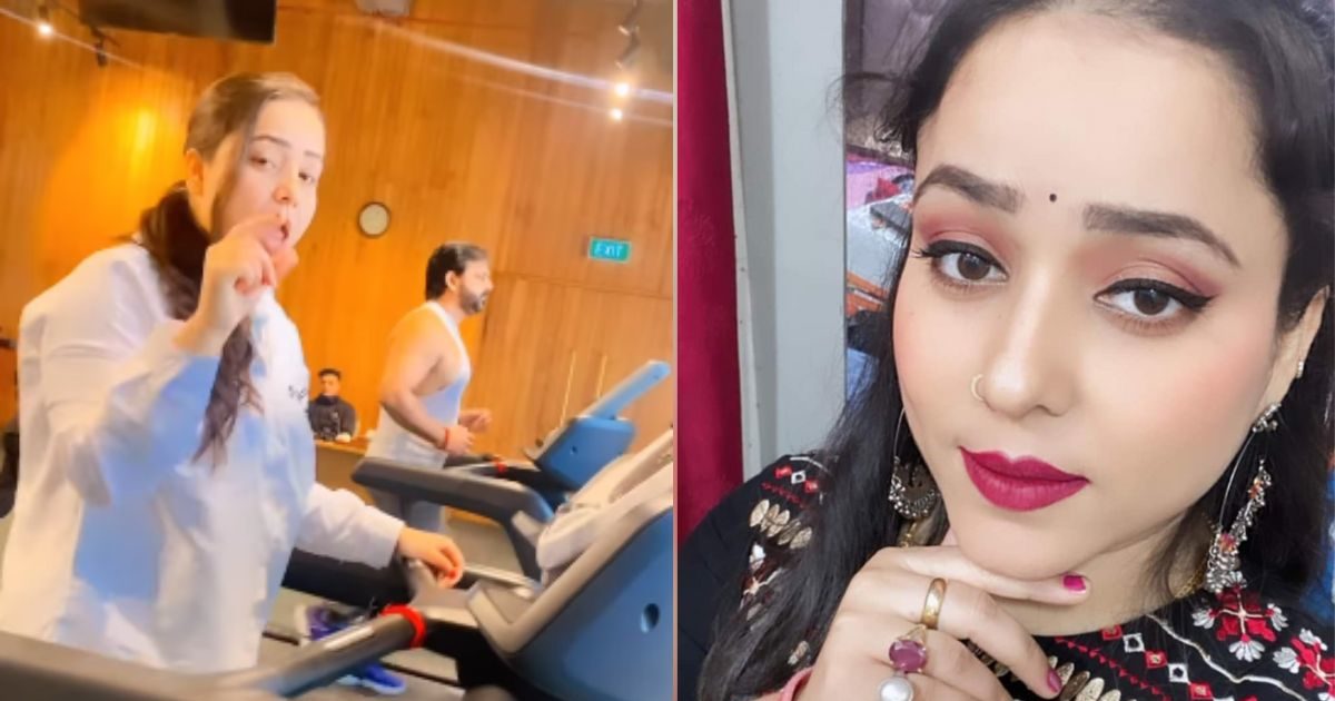 Bhojpuri Singer Nisha Pandey raises tempreture Dance Video viral on Pawan Singh Song Watch it ...