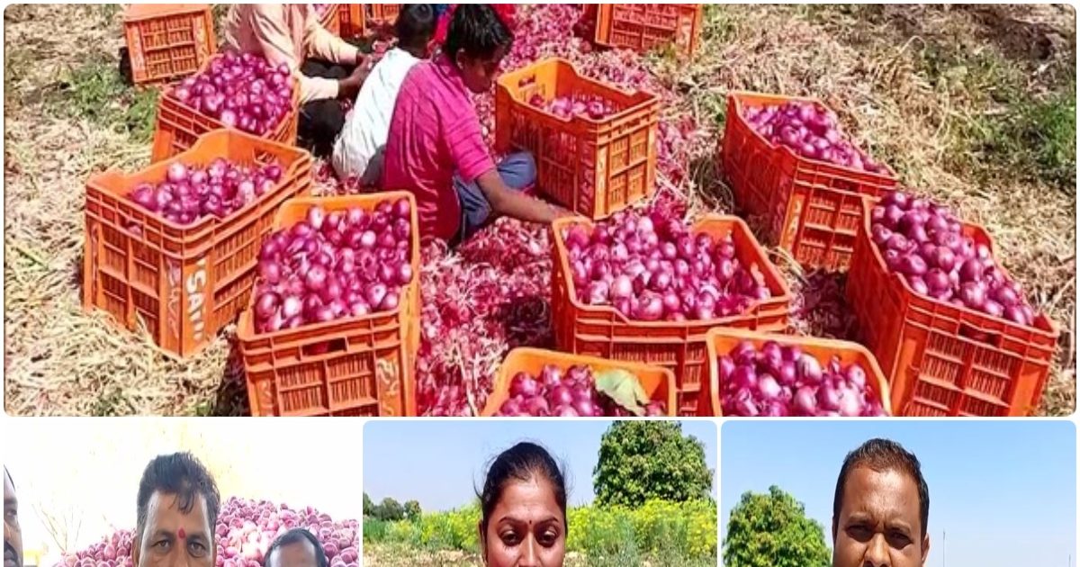 Nashik Onion Farmers Demand fair price of Onion or permission to commit suicide - प्याज की कम ...