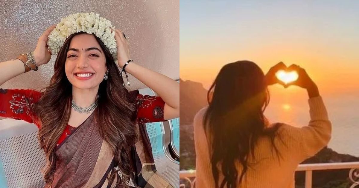 Rashmika Mandanna younger Sister Shiman Mandanna More Cuter than Pushpa ...