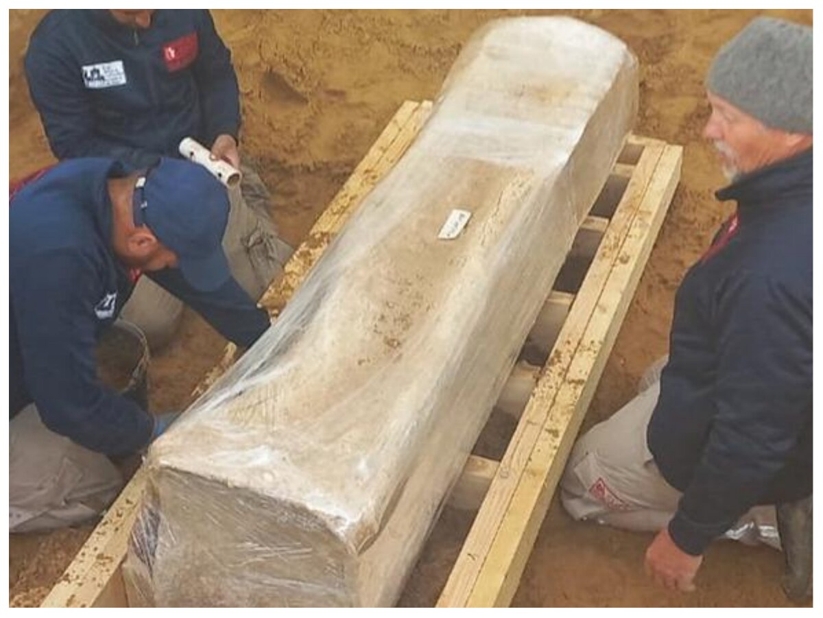Roman Period Sarcophagus Found In Palestine Gaza Which Prominent Person