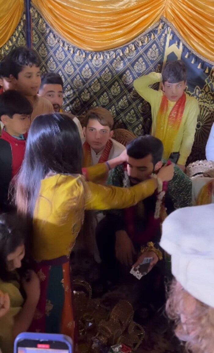Pakistan shadab khan wedding ritual start hasan ali indian wife samiya ...