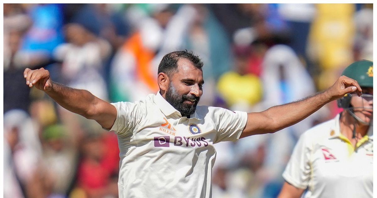 India vs Australia Mohammed Shami proves pacers can battle hard on slow ...