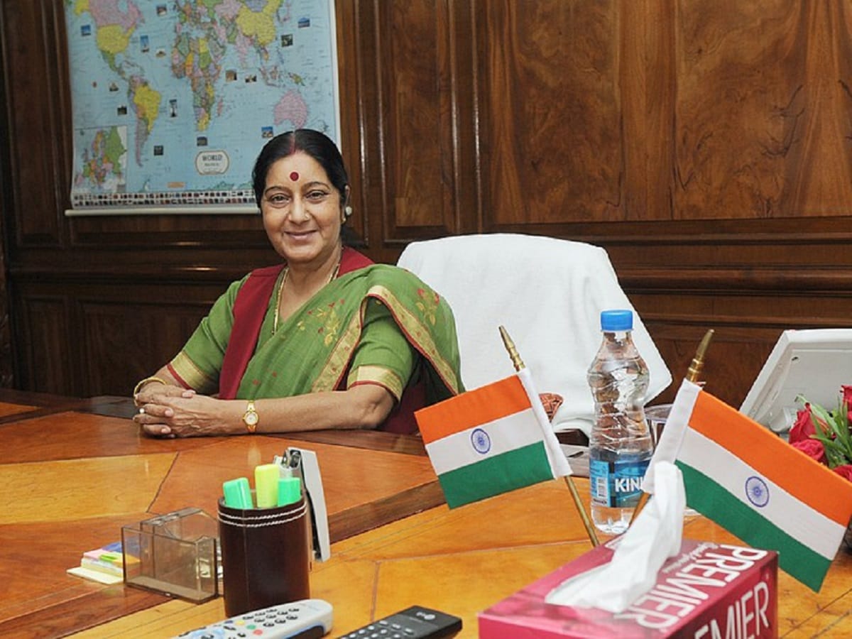 Sushma swaraj anniversary former bjp politician had superb oratory skills - Sushma Swaraj ...