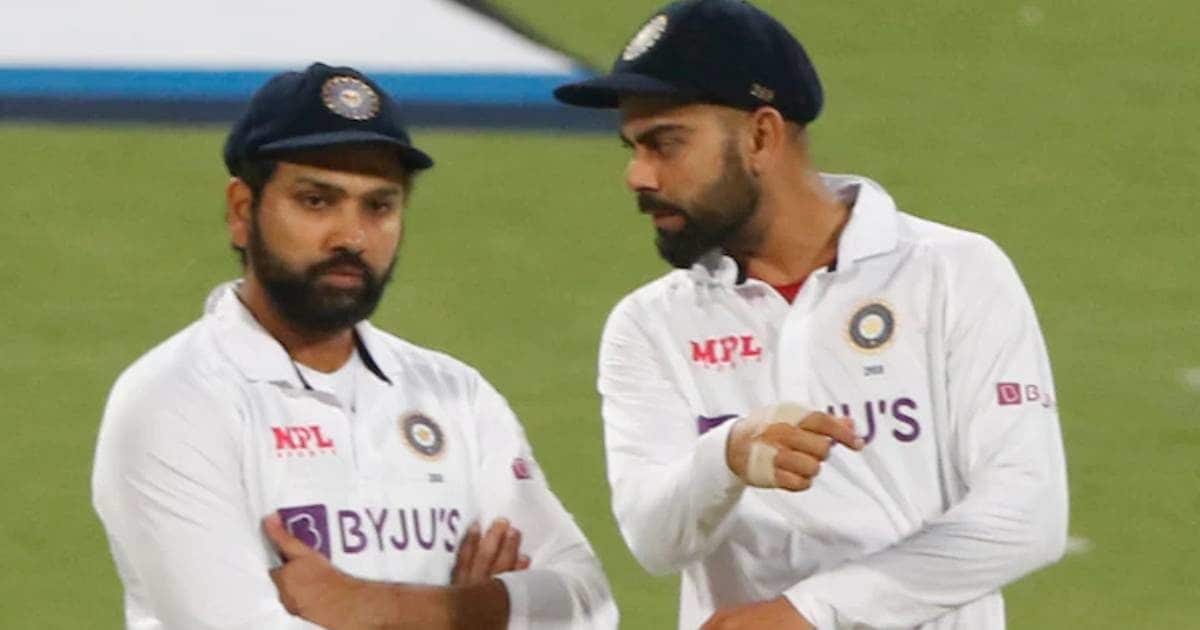 Ind vs aus 1st test Rohit Sharma got angry on the ground of DRS vs ...