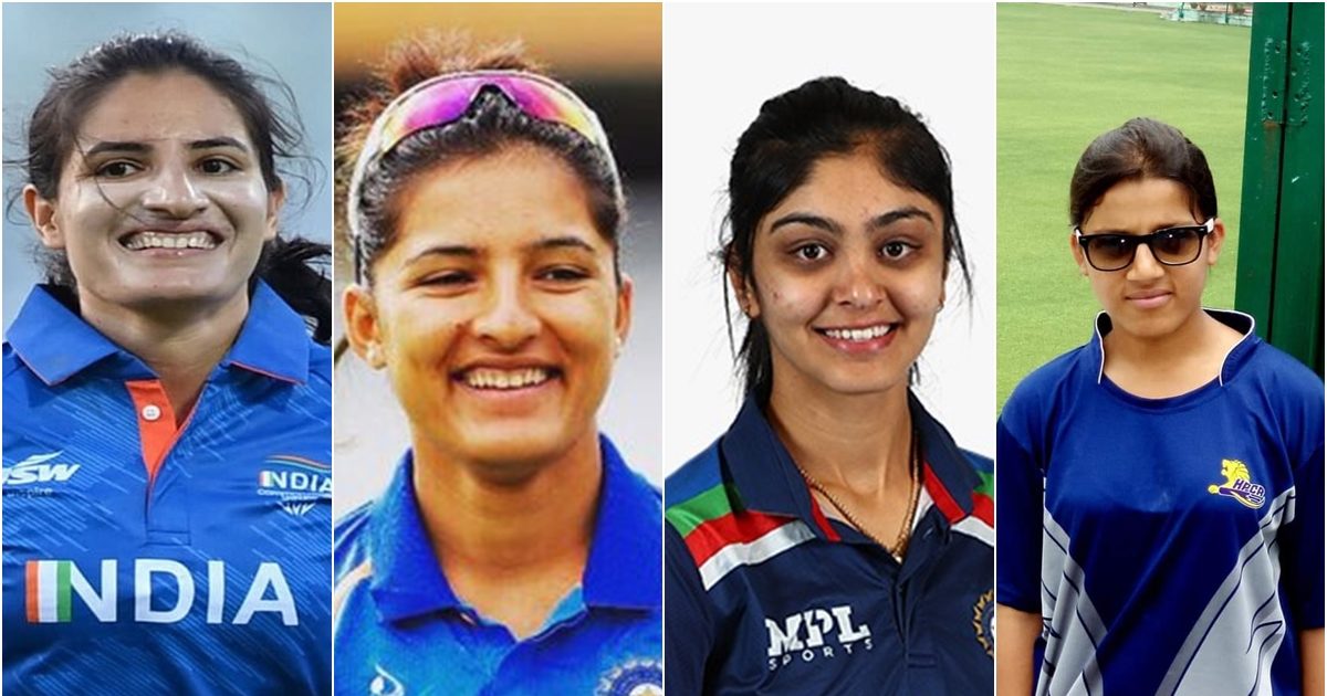 Himachal 4 cricketer Renuka Singh Tanuja Kanwar Harleen deol sushma ...