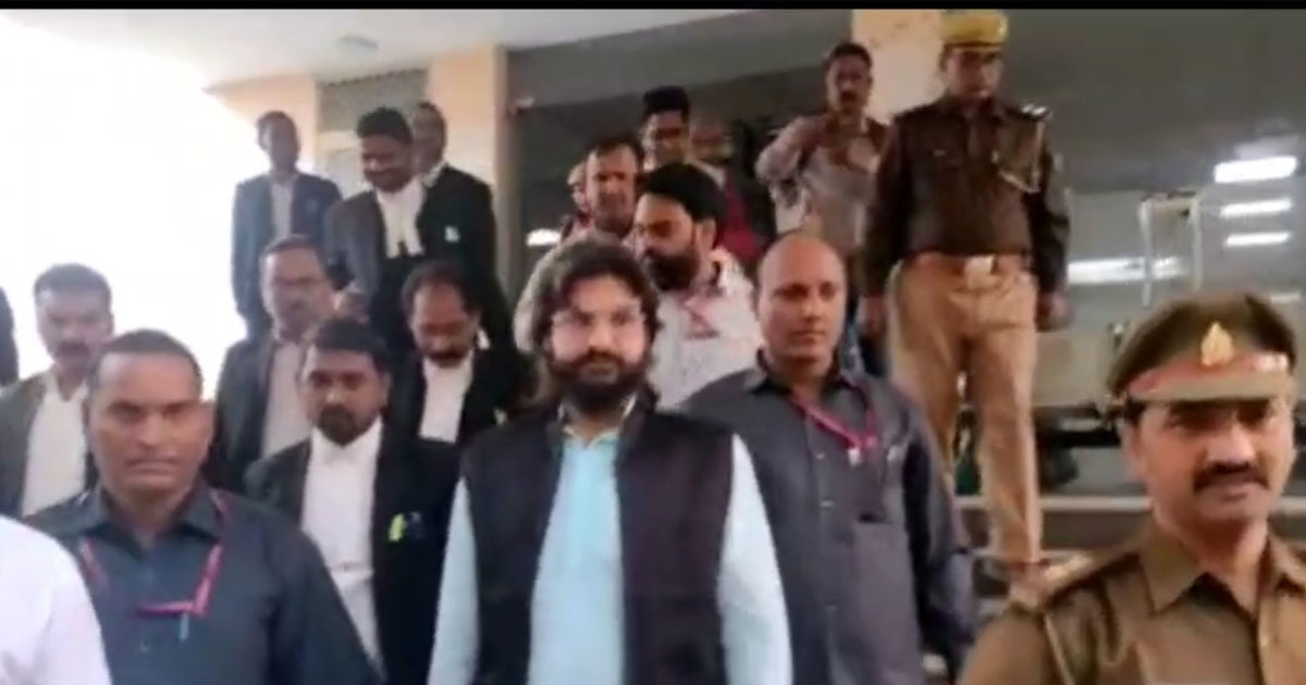 Abbas ansari wife nikhat ansari jail meeting case officials received ...