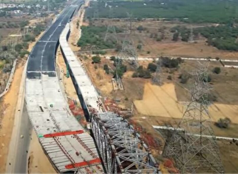 Dwarka expressway india first urban elevated expressway 8 lanes with ...