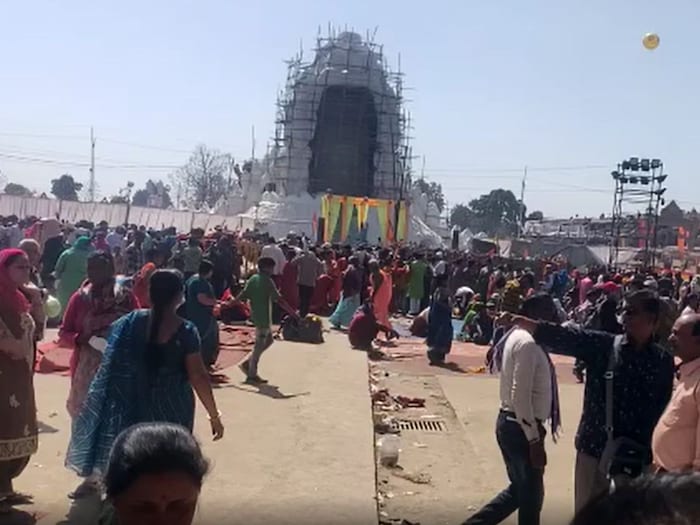 Look at kubereshwar dham rudraksha amazing photos pandit pradeep mishra ...